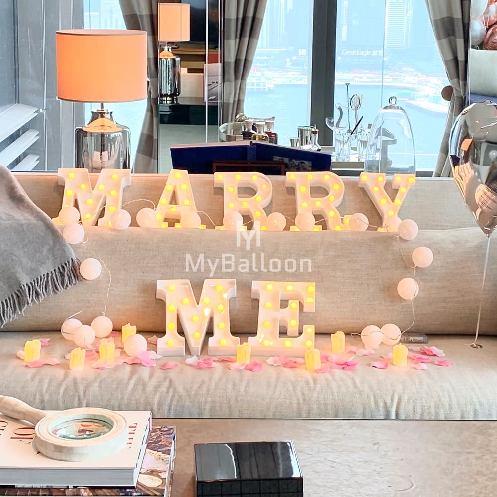LED MARRY ME套裝 – MyBalloon